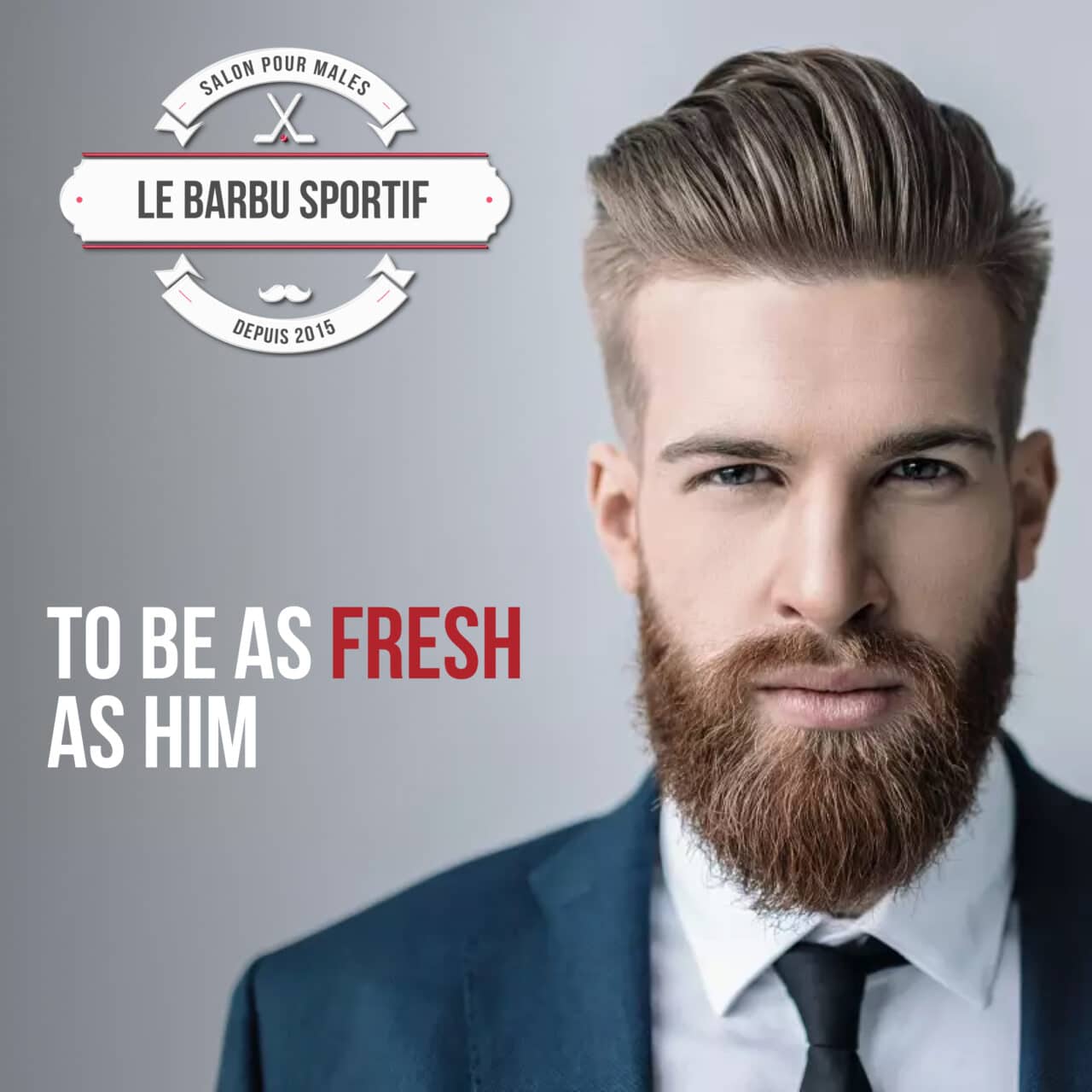 Do you want to have hair and a beard like his? - Le Barbu Sportif
