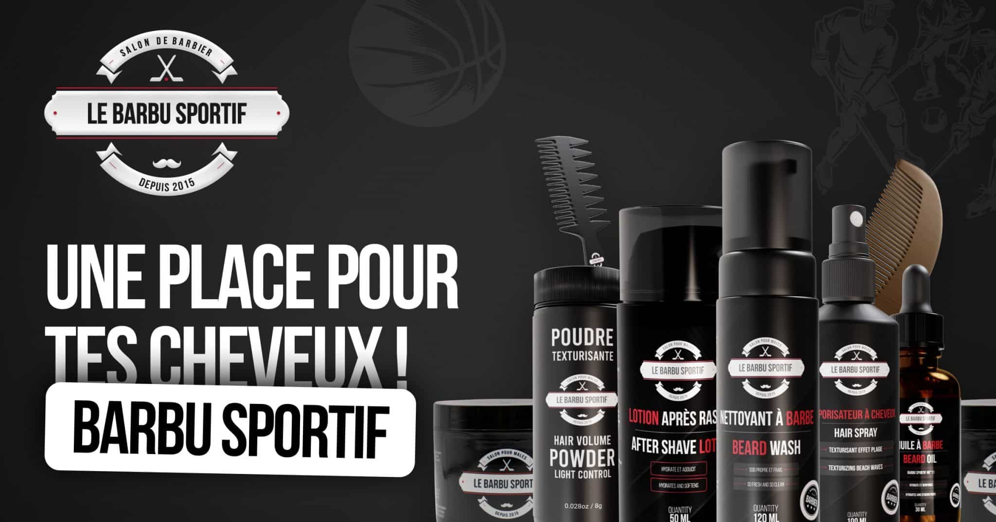 Barbu Sportif - Tout pour tes cheveux - Le Barbu Sportif